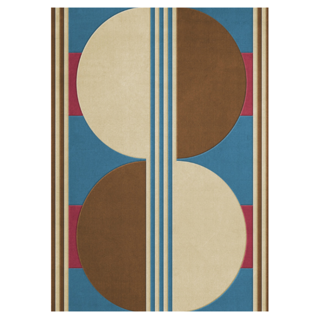 Layered Gio Rug Coppa Canella - NORDIC NEW