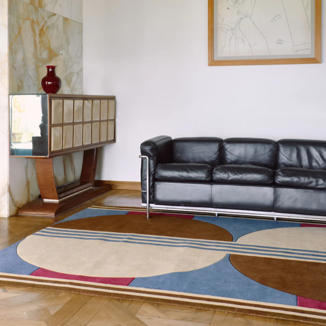 Layered Gio Rug Coppa Canella - NORDIC NEW