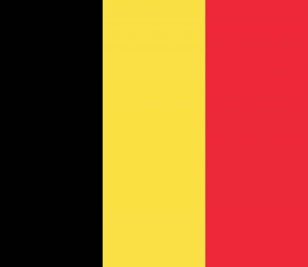 Icône drapeau de Belgique - country flags