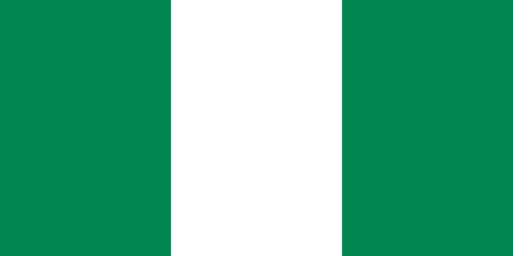 Icône drapeau de Nigeria - country flags