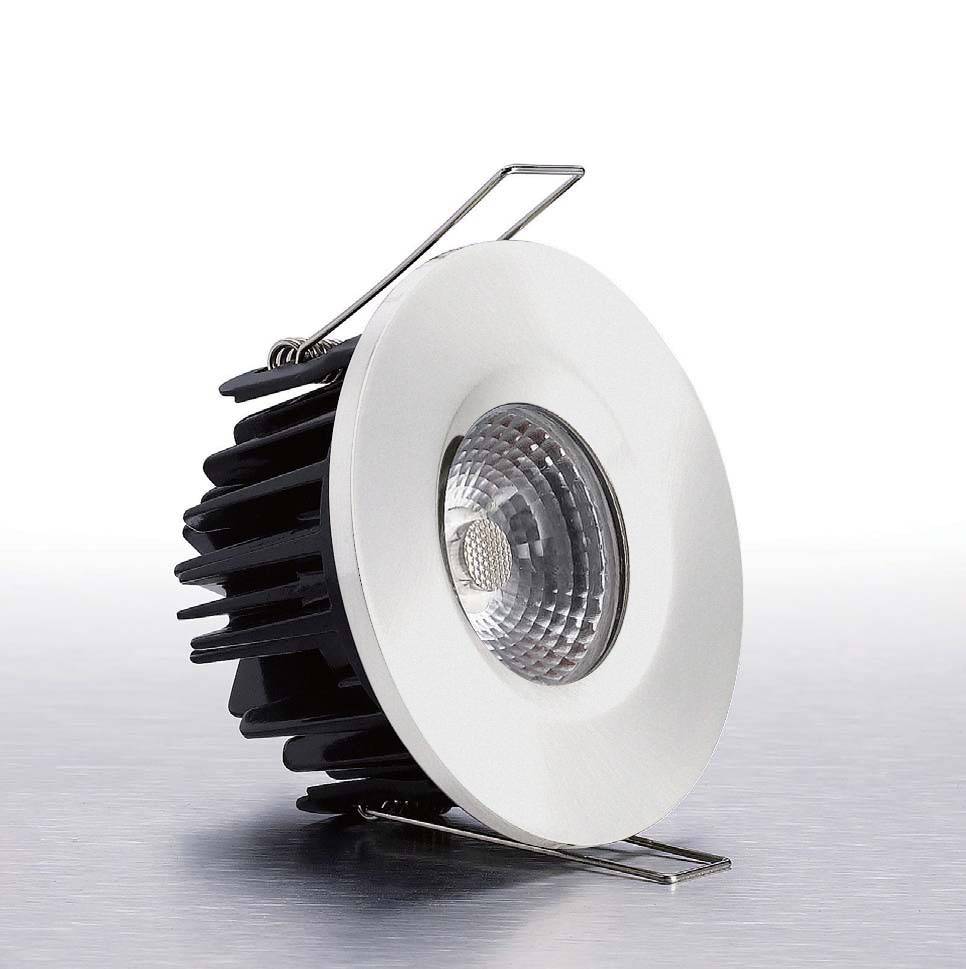 Complete set van 4 stuks Witte Badkamer Inbouw LED spot Kreta 8W ...