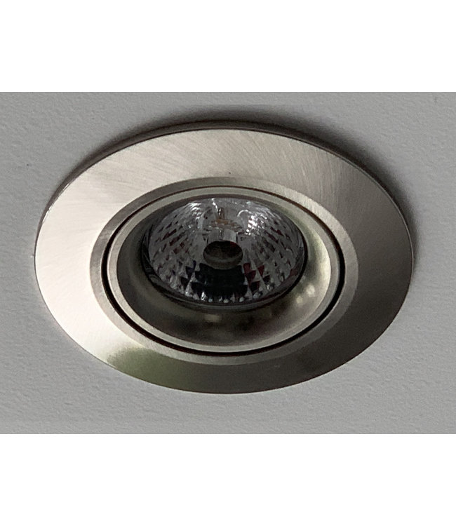 Set van 6 stuks Inbouw LEDspot Parijs, Warm wit licht, dimbaar, 8 Watt ...