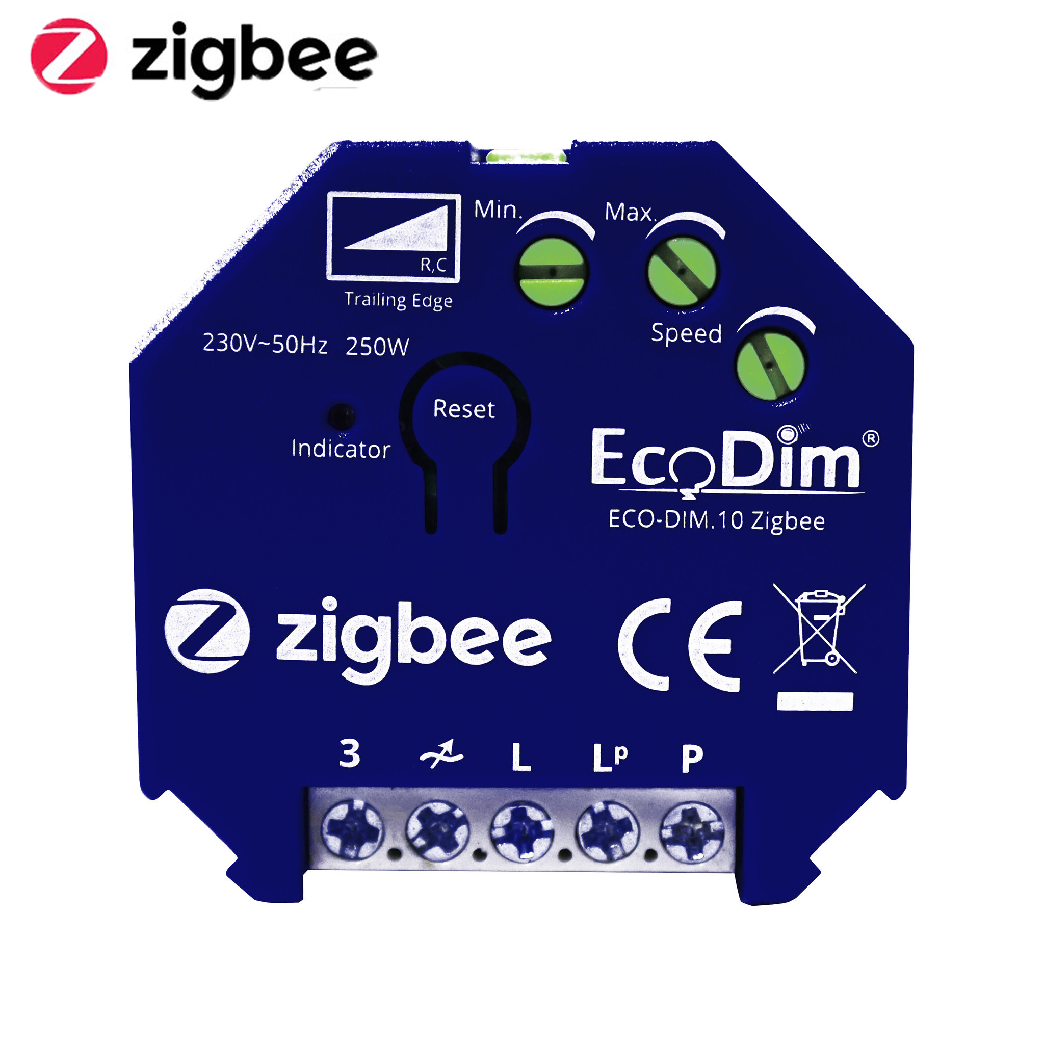 Ecodim - Zigbee - Led dimmer Module Maximaal 250W - 123ledspots BV