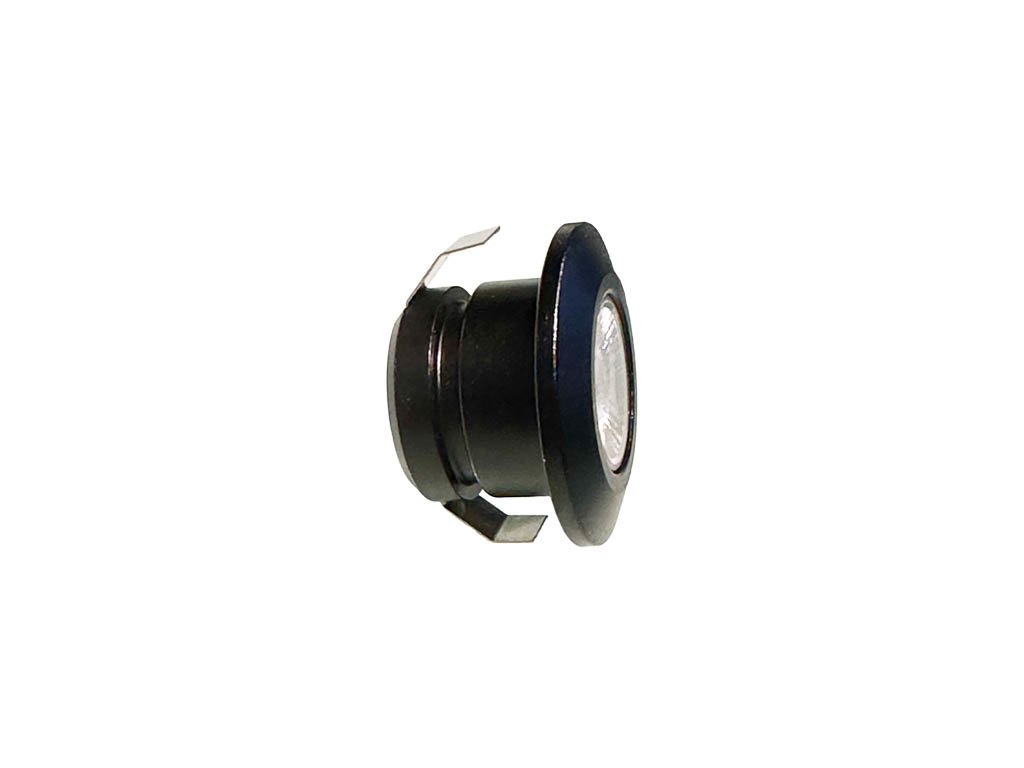 Set van 4 Inbouw Micro Ledspotjes Bern 1,2 watt IP65 Dimbaar zwart ...