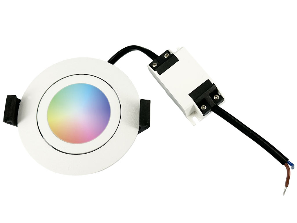 Smart Inbouw Ledspot Bali Wit, RGB en warm Wit. - 123ledspots