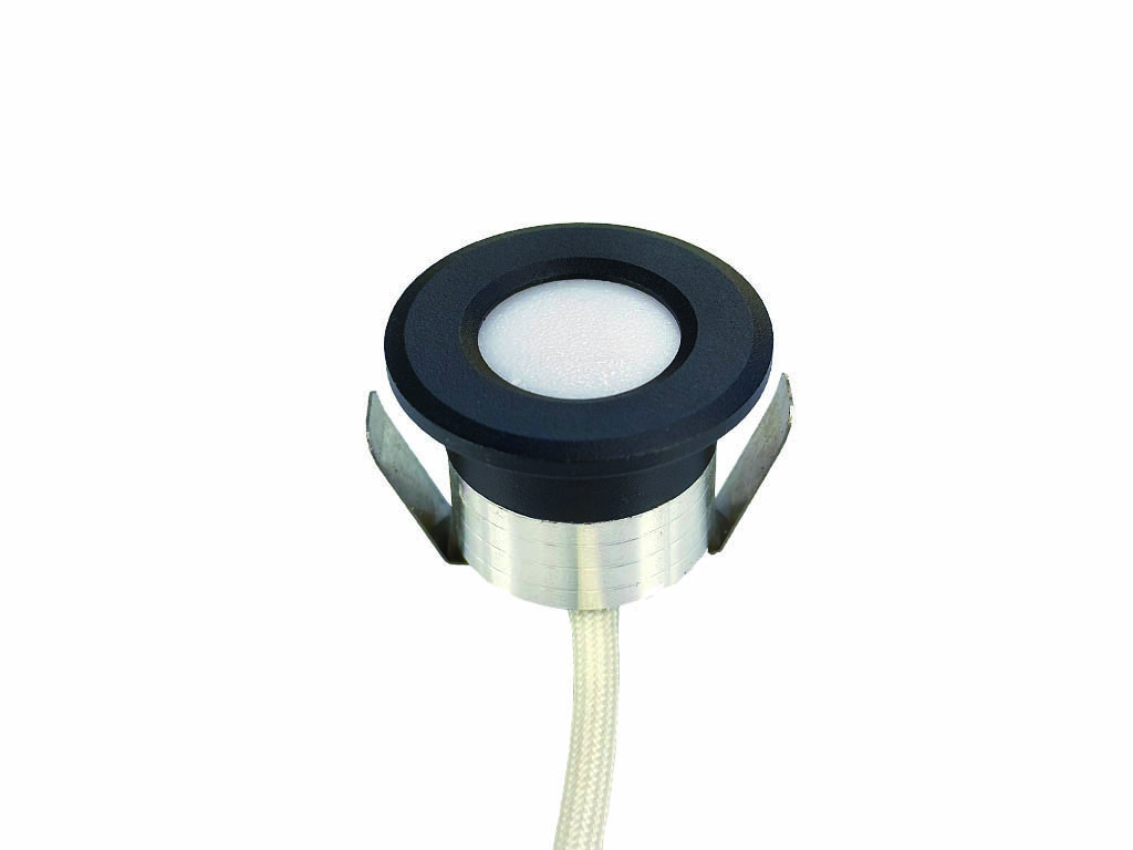 Micro Led spots 2 Watt Zwart - 123ledspots BV