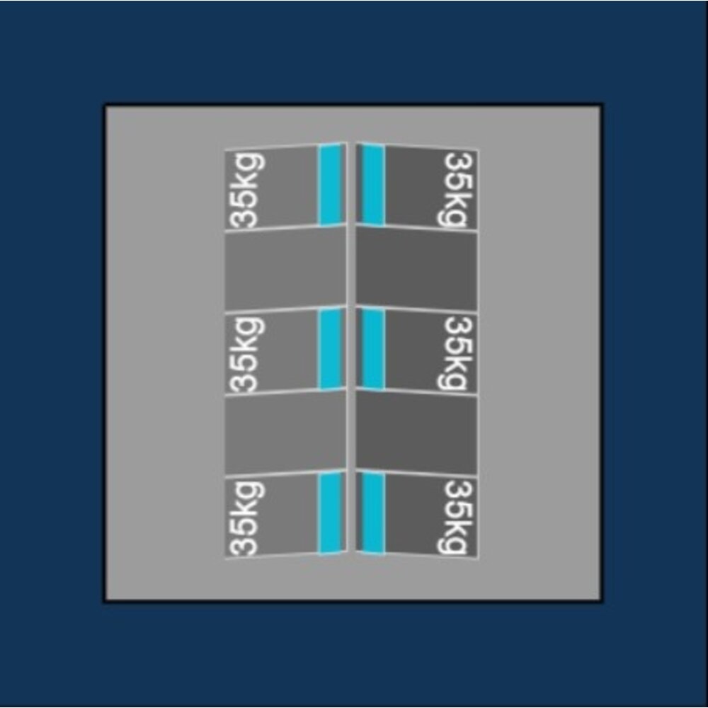 Blubase Connect Montageset - Voor 10 panelen Oost-West - Solar Outlet