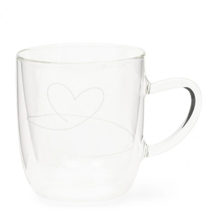 RIVIÈRA MAISON - With Love Double Wall Glass M - 493950 - BARBARA ...