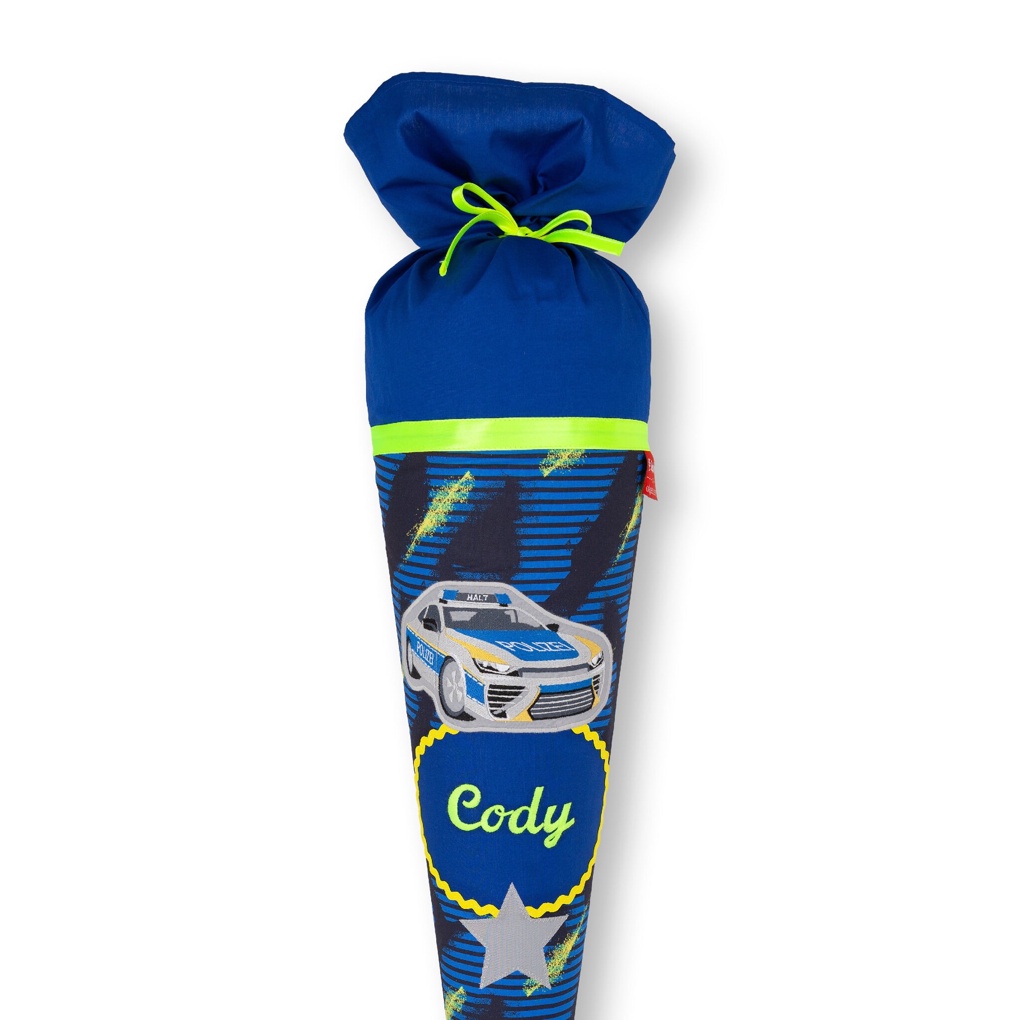 Schultüte passend zu Step by Step Police Car Cody | mit Namen | crêpes ...