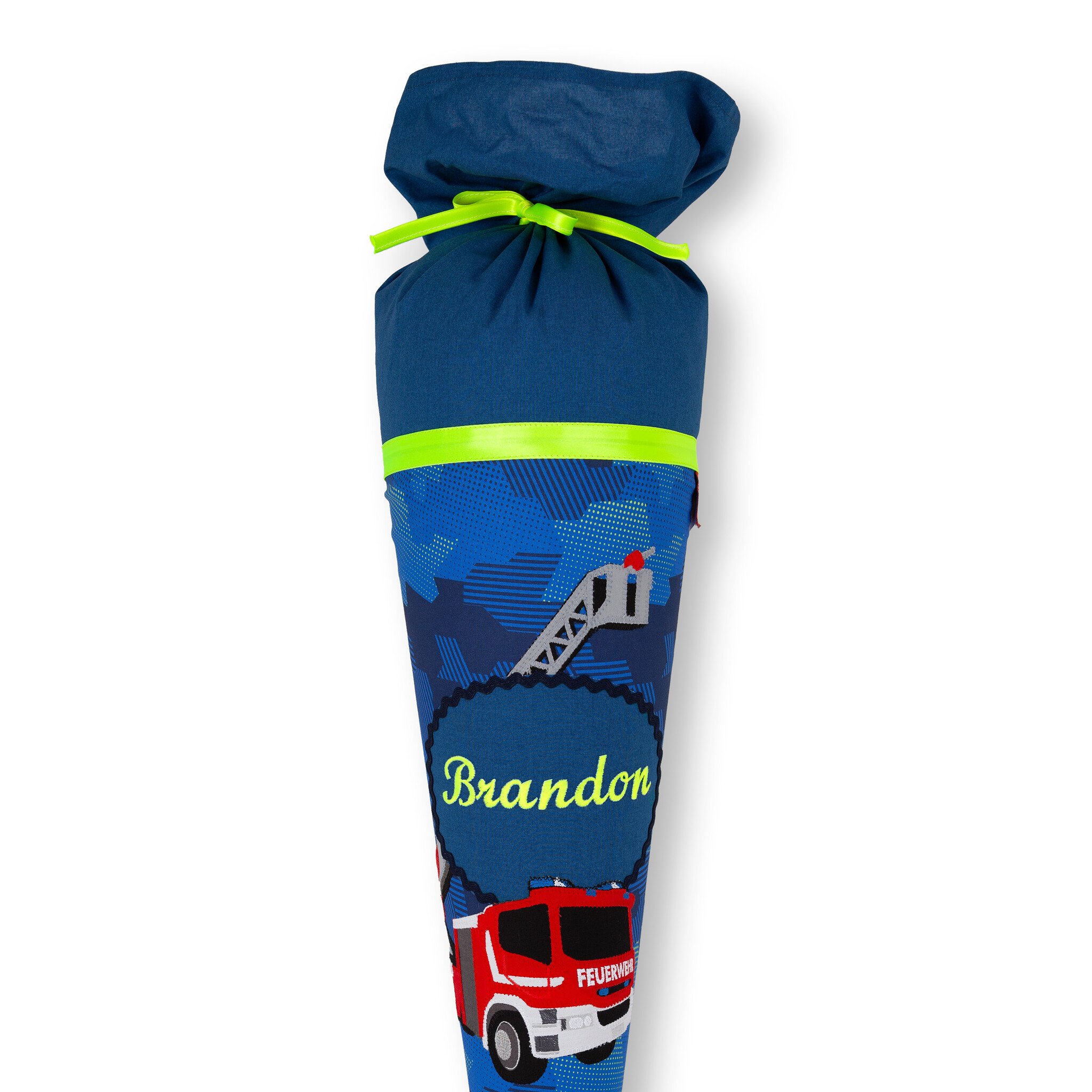 Schultüte passend zu Step by Step Fire Engine Brandon | mit Namen ...