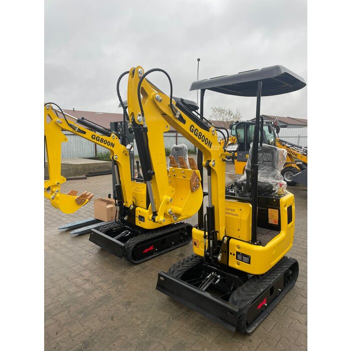 GG800N Mini Graafmachine - Nize-products.nl