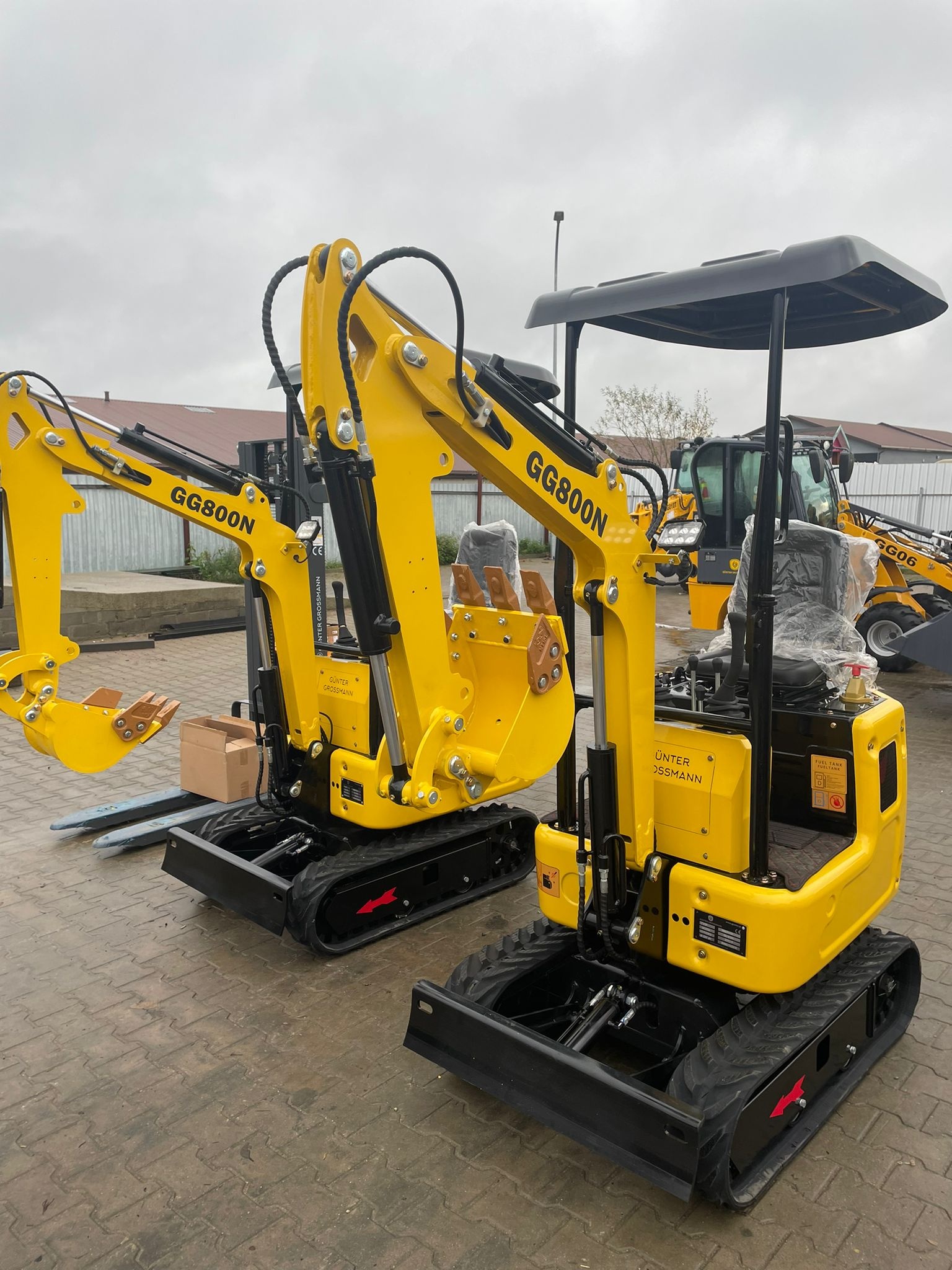 GG800N Mini Graafmachine - Nize-products.nl