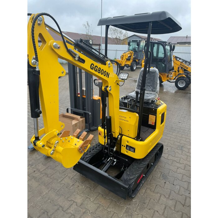 GG800N Mini Graafmachine - Nize-products.nl