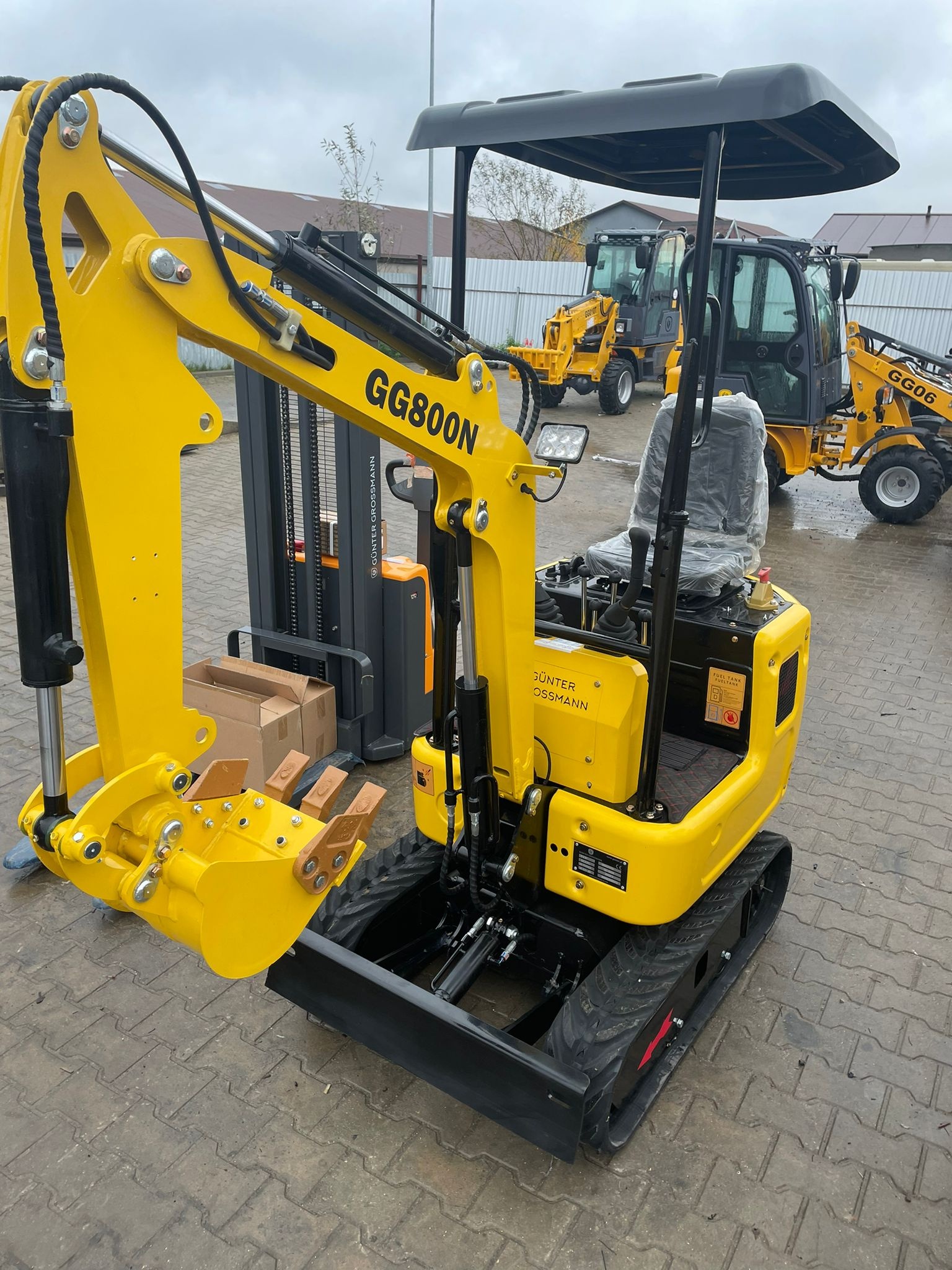 GG800N Mini Graafmachine - Nize-products.nl