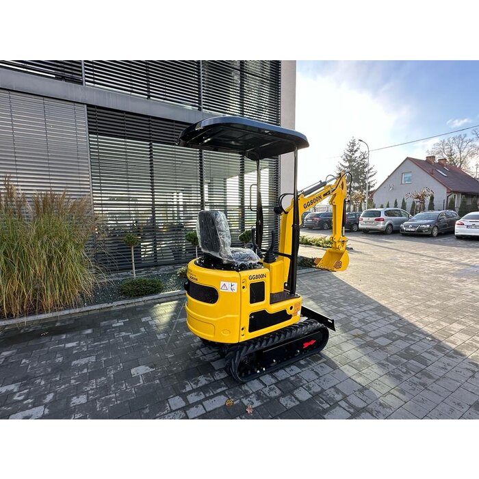 GG800N Mini Graafmachine - Nize-products.nl