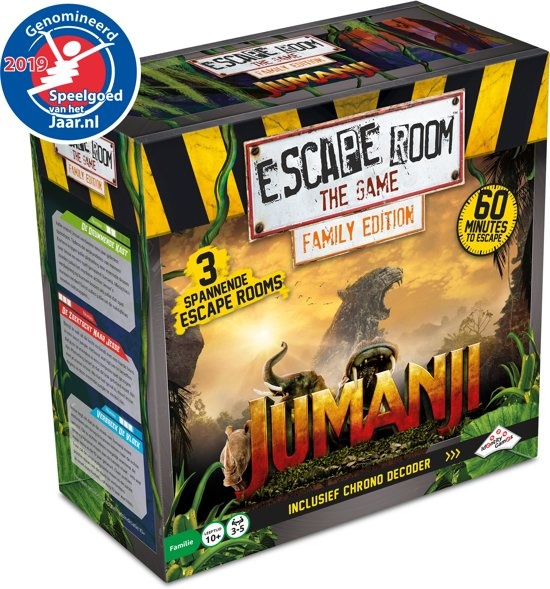 Escape Room The Game - Jumanji (Family Edition) - t Klavertje Vier