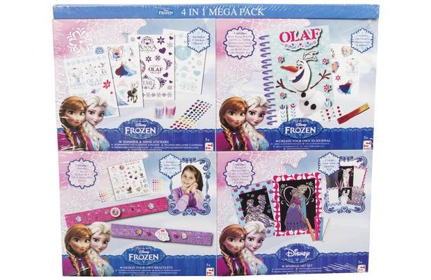 Frozen 4 in 1 Mega Pack - t Klavertje Vier