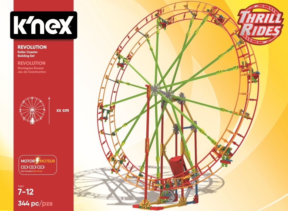 K'Nex "Revolution Ferris Wheel" Building Set - 344stuks - t Klavertje Vier