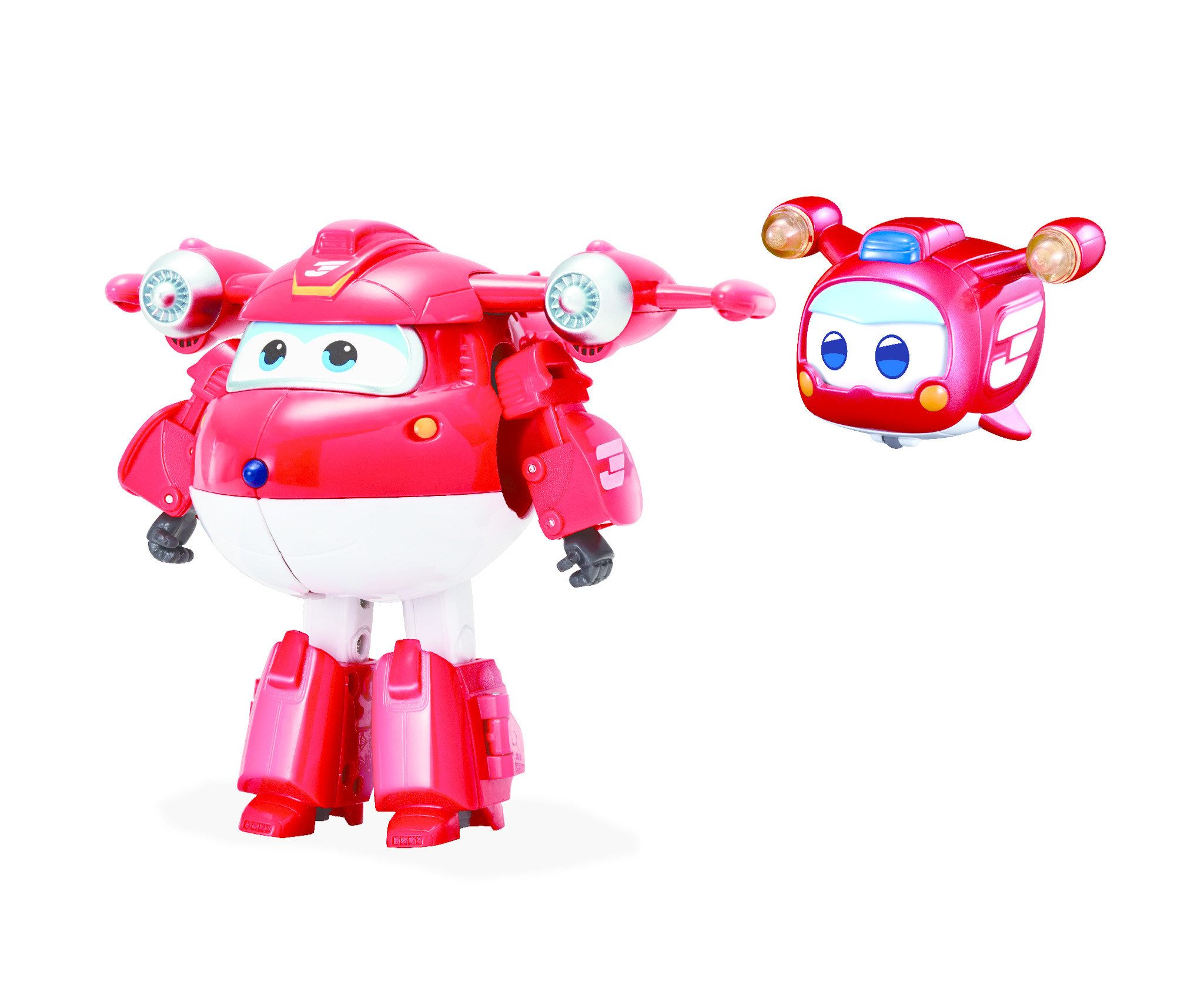 Super Wings - Robot/Vliegtuig Transforming Supercharged (assorti) - t ...