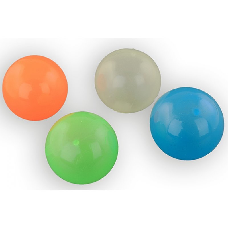 Magic Fidget - Sticky Balls (Glow-in-the-Dark) - 4stuks - t Klavertje Vier