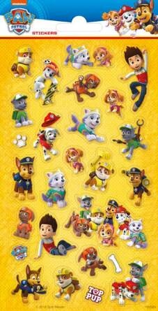 Paw Patrol - Stickerset met 26 stickers - t Klavertje Vier