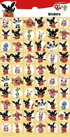 Bing - Stickerset met 60 stickers - t Klavertje Vier