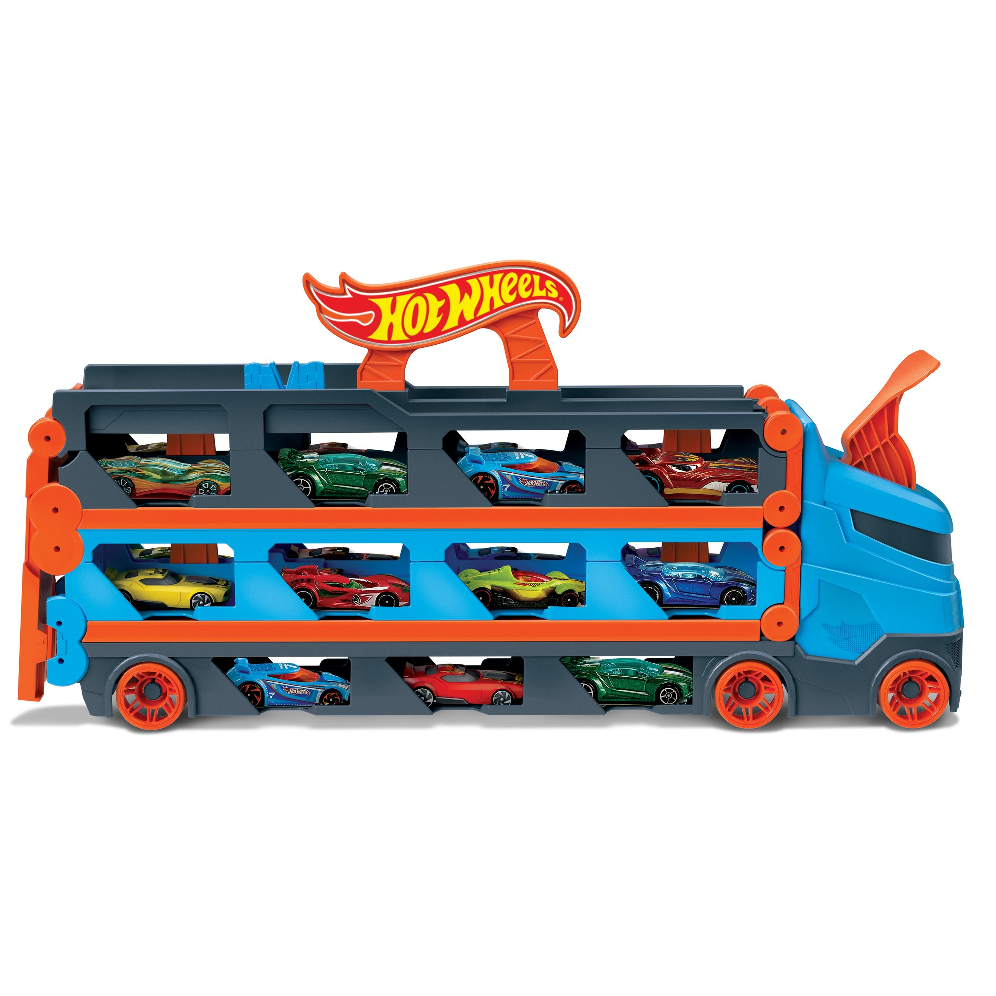 Hot Wheels City - Speedway Transportwagen - t Klavertje Vier