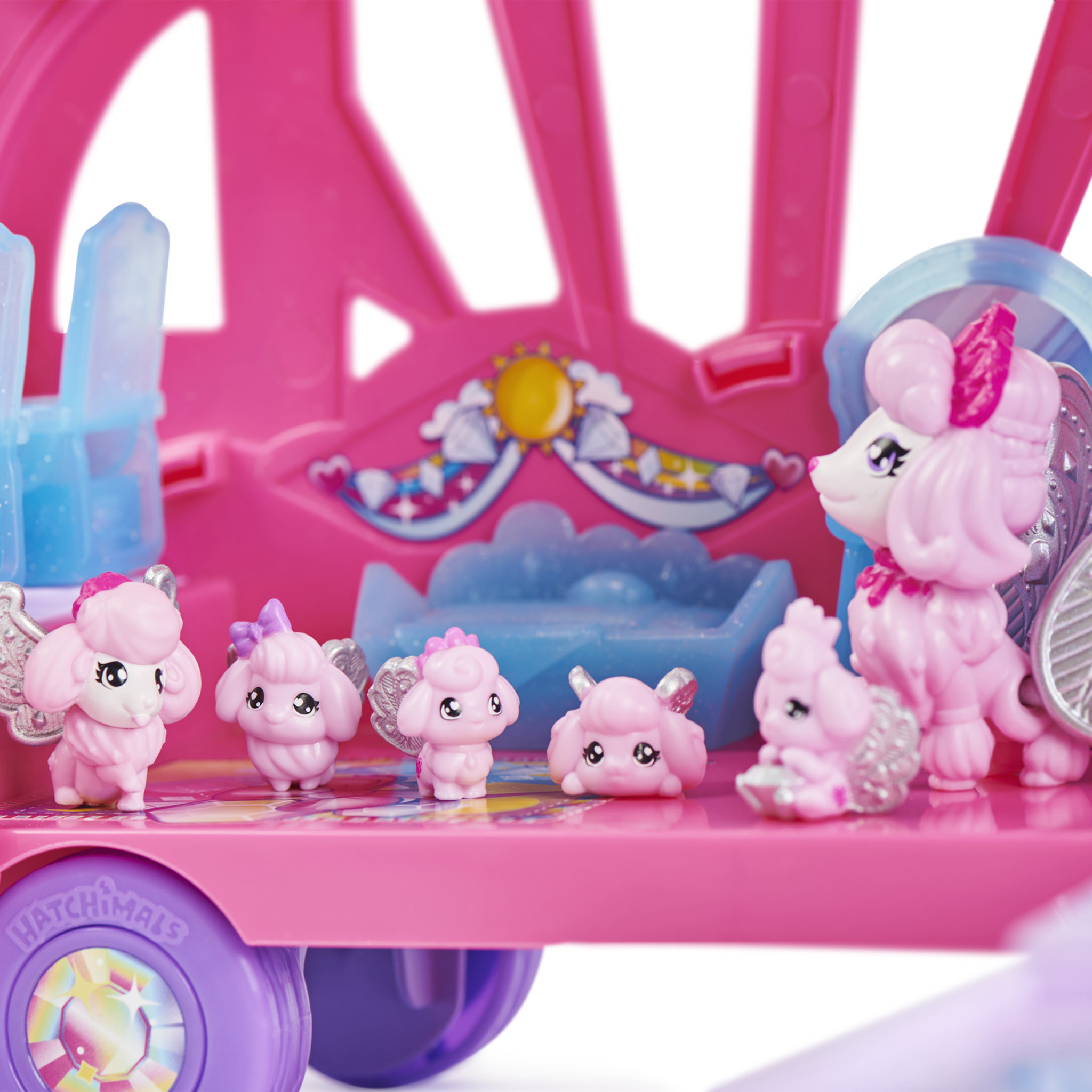 Hatchimals CollEGGtibles - Rainbow Road Camper - t Klavertje Vier