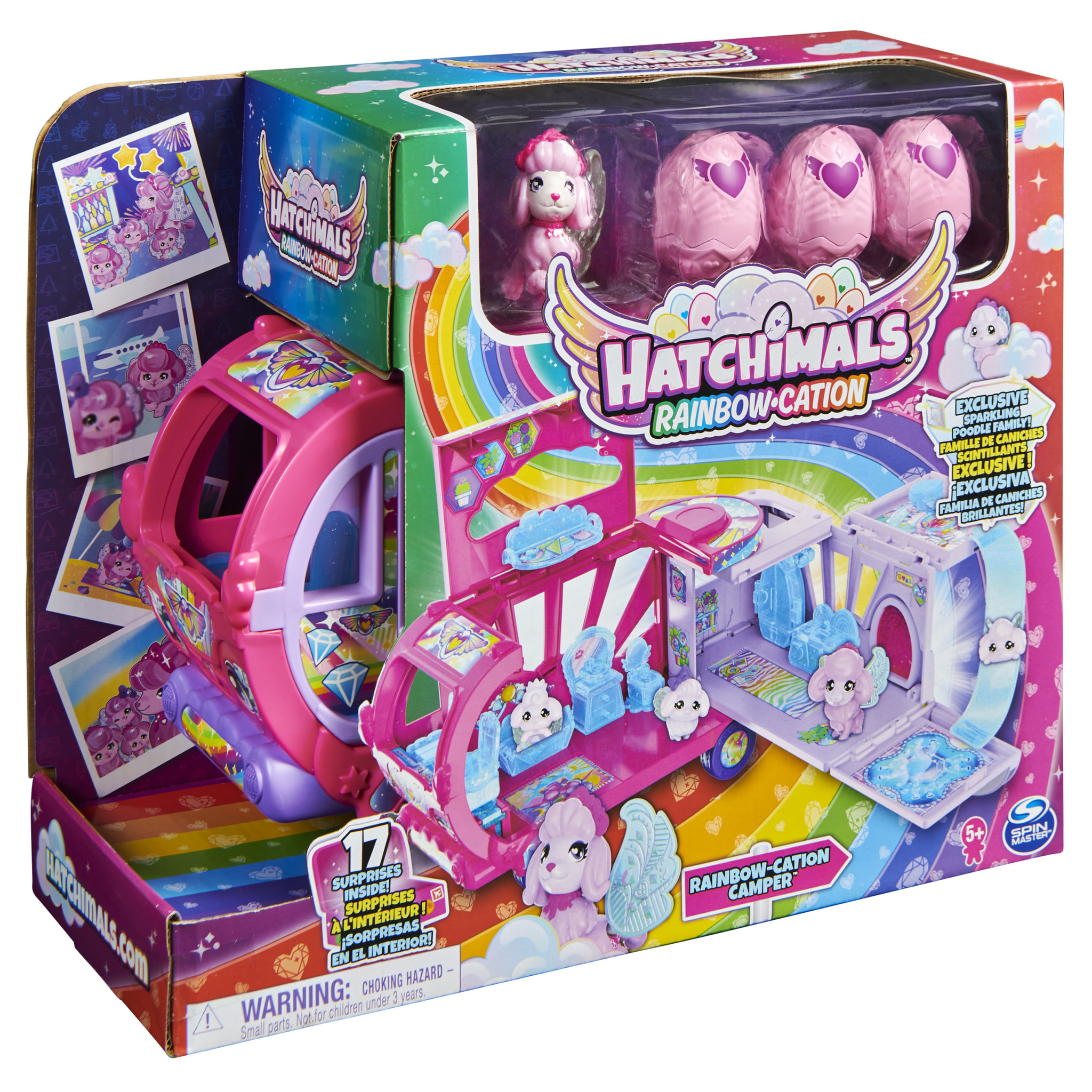 Hatchimals CollEGGtibles - Rainbow Road Camper - t Klavertje Vier