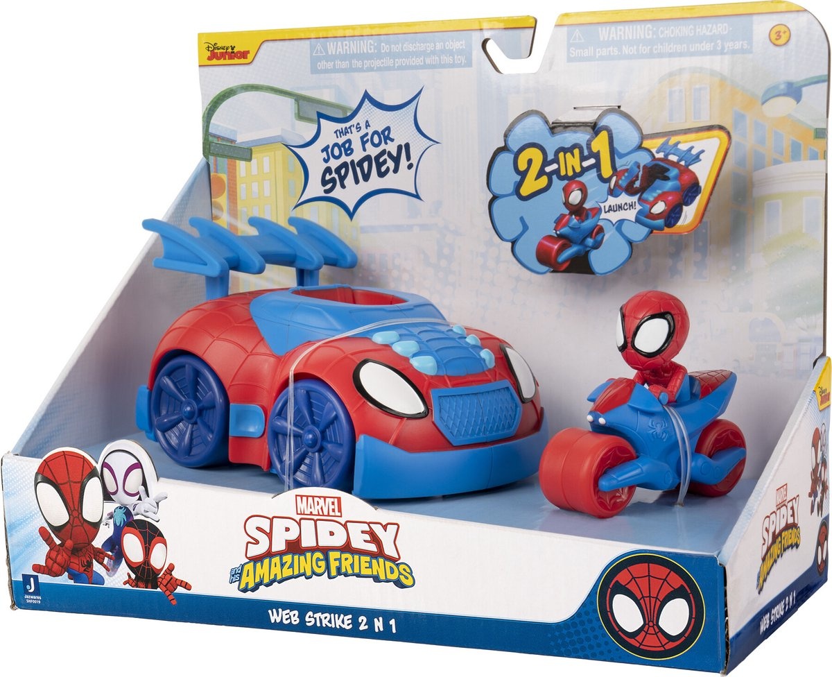 Marvel Spidey and his Amazing Friends - Web Strike 2-in-1 - t Klavertje ...