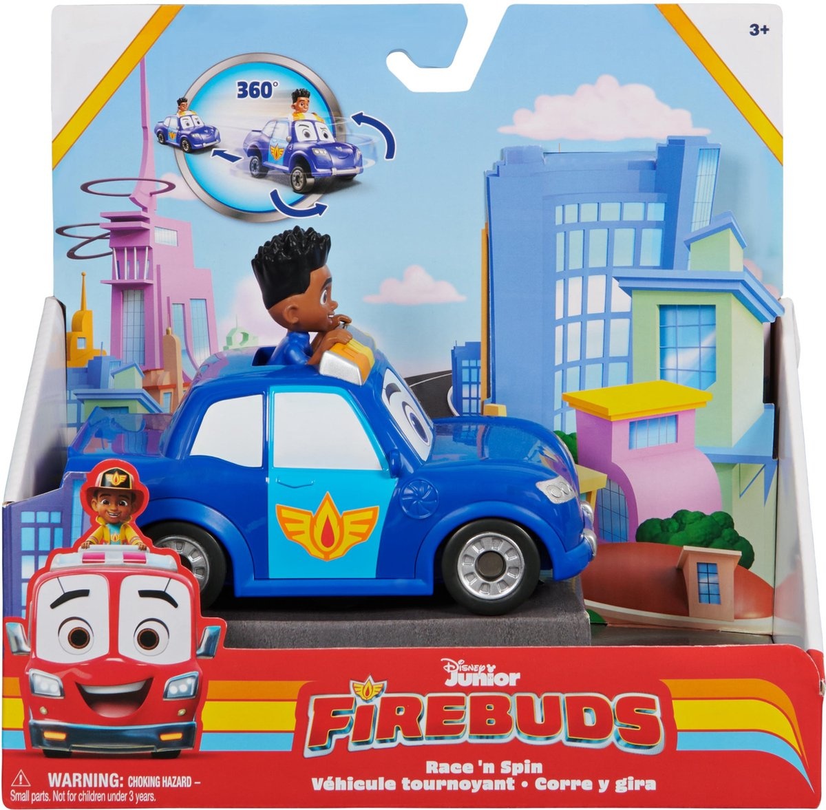 Disney Junior Firebuds - Action Voertuigen (assorti) - t Klavertje Vier