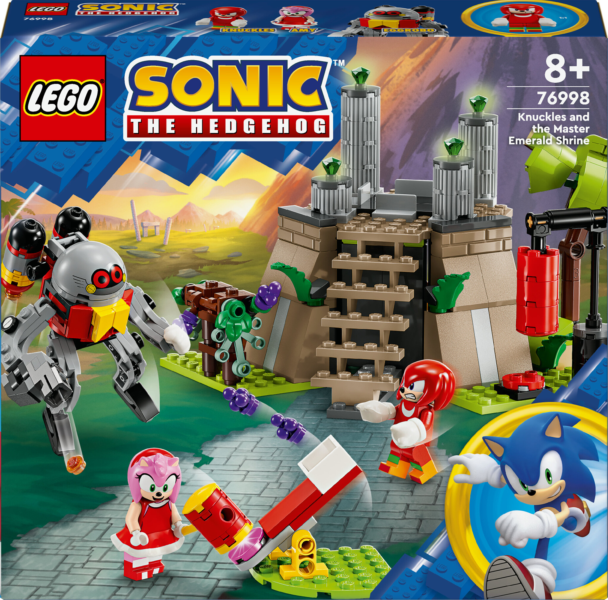 LEGO Sonic the Hedgehog Knuckles en de Master Emerald tempel - 76998 ...