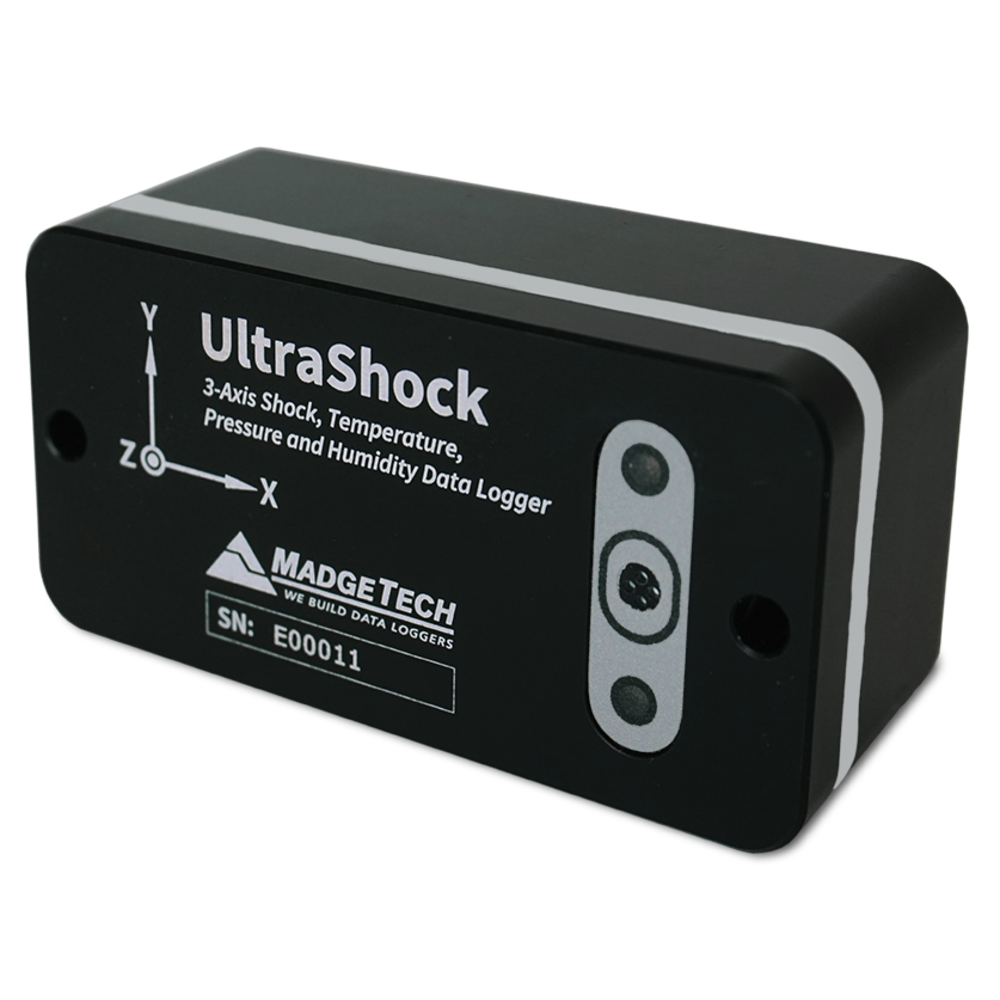 UltraShock - the new Shock datalogger from Madgetech - PIMZOS.COM