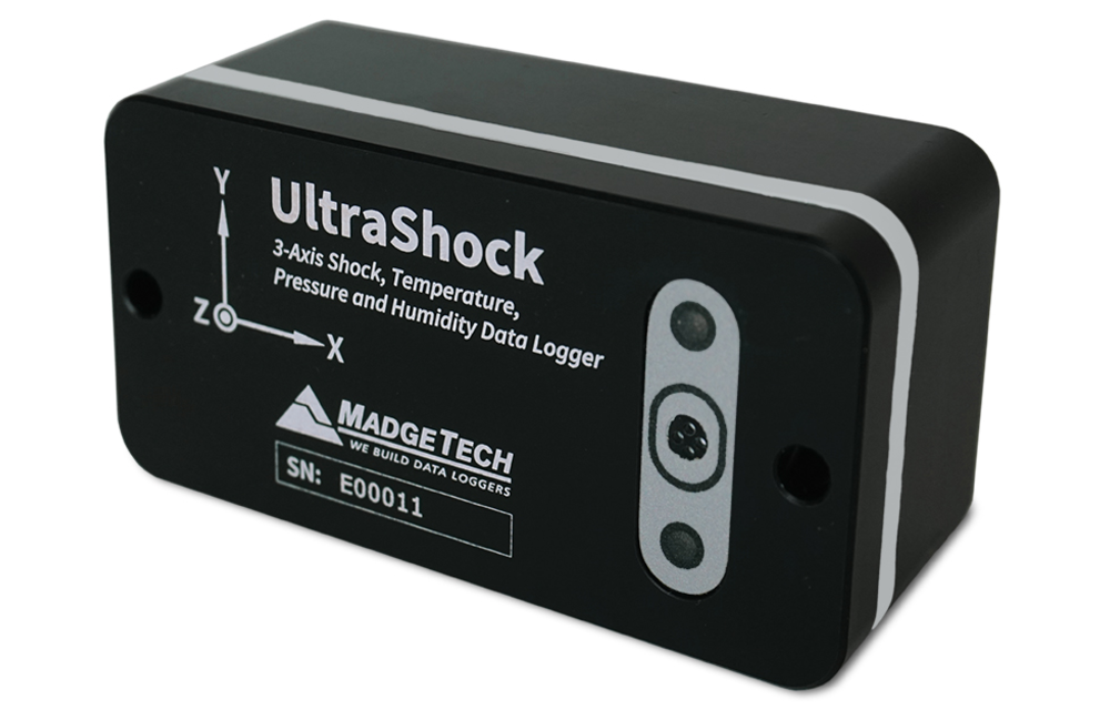 UltraShock - the new Shock datalogger from Madgetech - PIMZOS.COM
