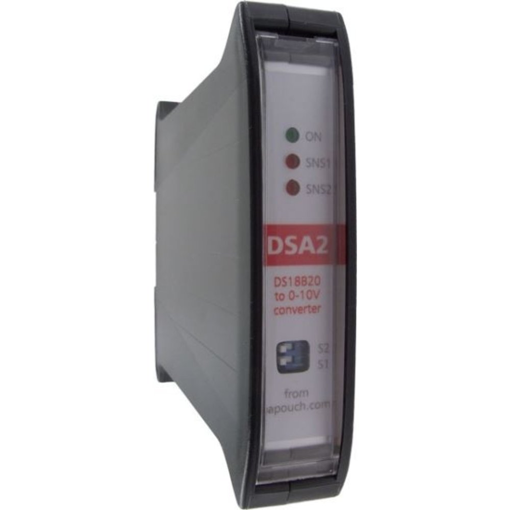 DSA2 - 2x D/A converter DS18B20 to 0-10V - PIMZOS.COM