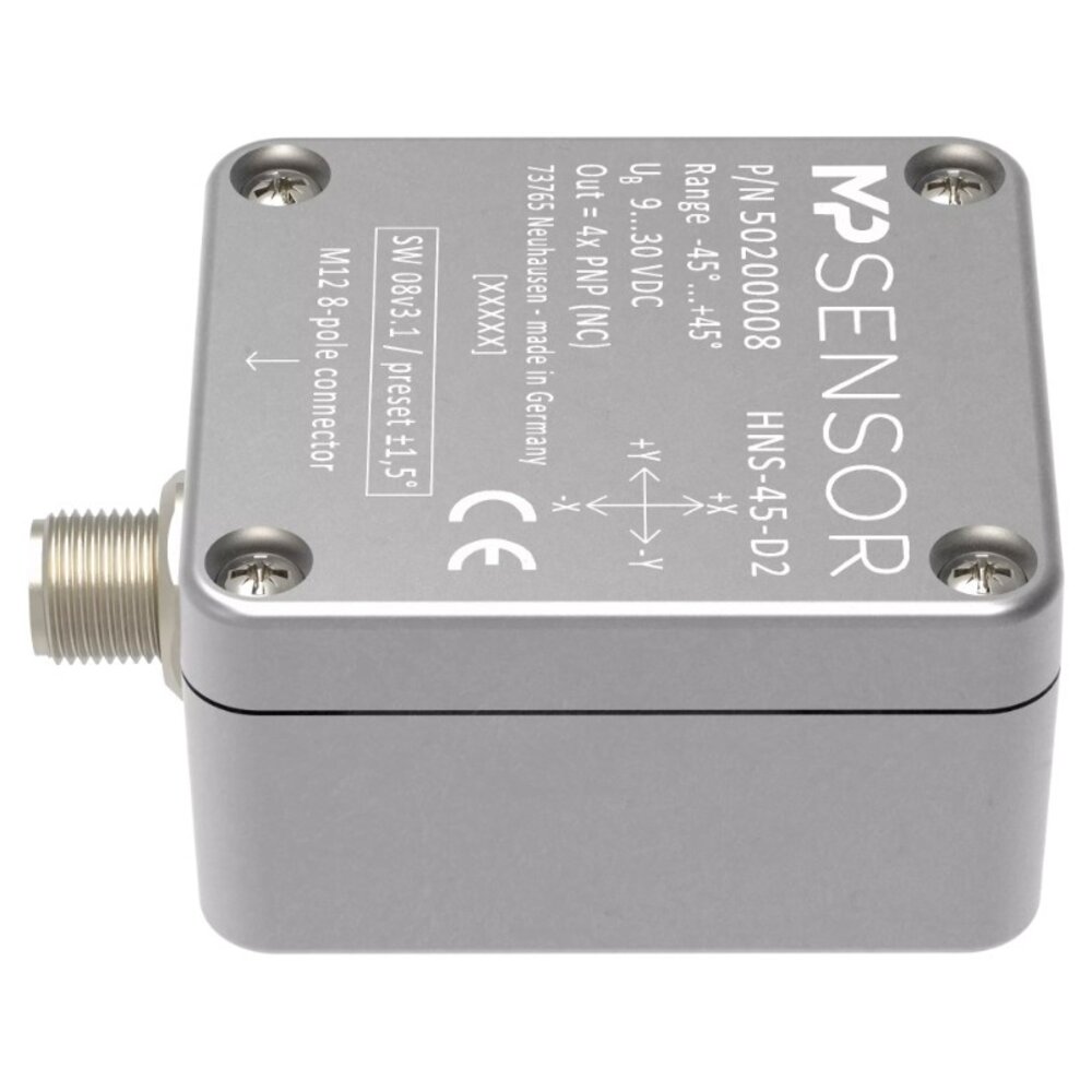 HNS-45-D2 Inclination switch with 4x PNP output - PIMZOS.COM