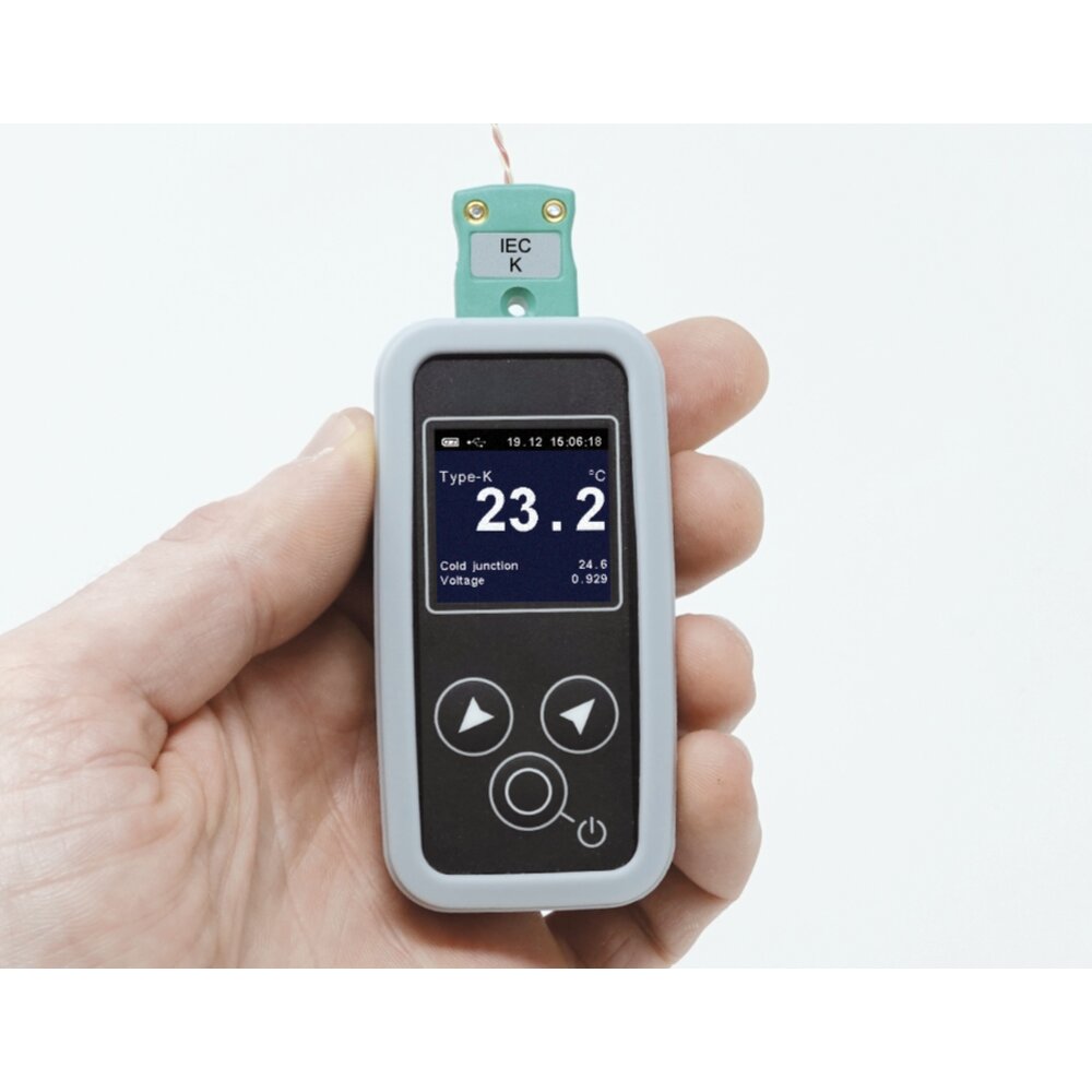 Excelog One - Miniature Handheld Thermocouple Data Logger and Simulato - PIMZOS.COM