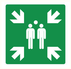 Acheter Pictogramme de sécurité Point de ralliement ? Commandez ...