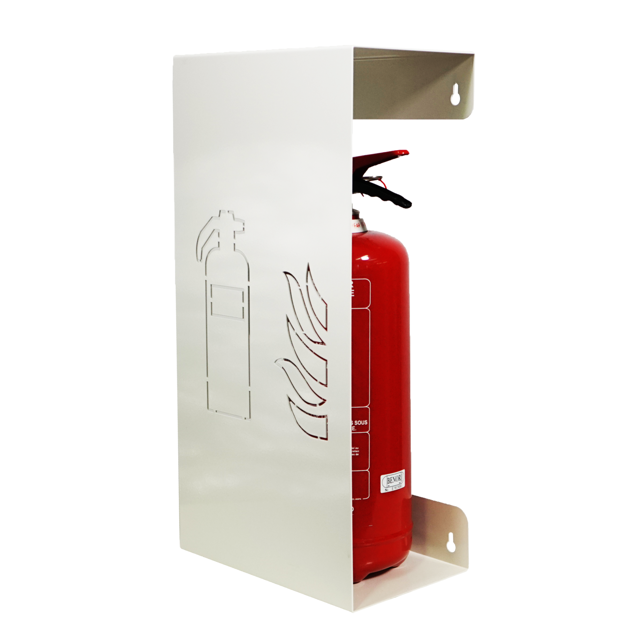 Acheter support d'extincteur design blanc? Commander en ligne ...
