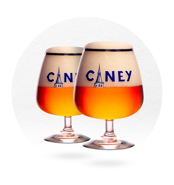 LOT DE 6 VERRES CINEY 25CL - La Bière Pression