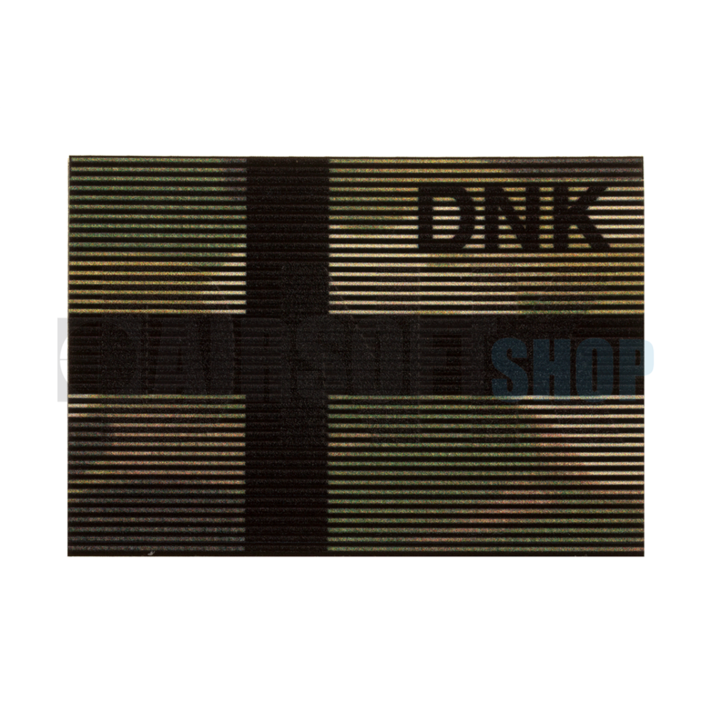 Claw Gear Dual IR Flag Patch DNK (Denmark) (Multicam). - Airsoftshop