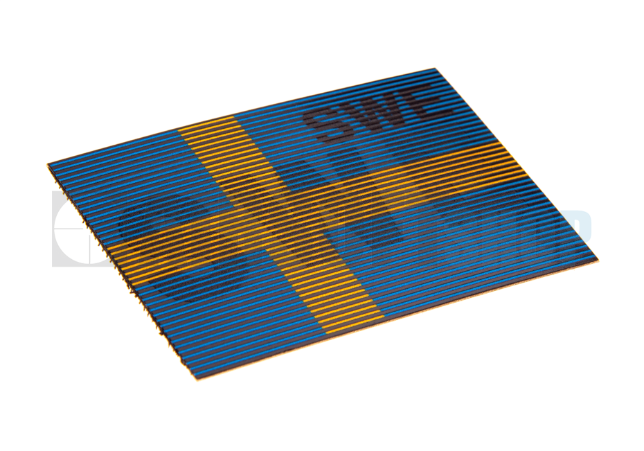 Claw Gear Dual IR Flag Patch SWE (Sweden) (Color). - Airsoftshop