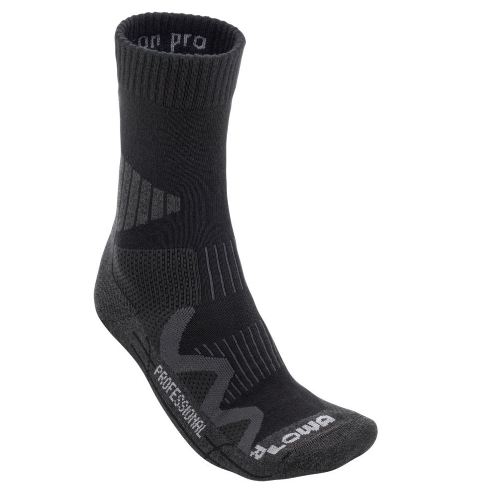LOWA 3-Season Pro Socks (Black). - Airsoftshop