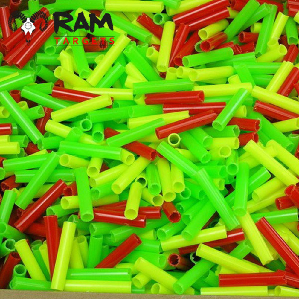 RAM Targets Schietpijpjes Gekleurd Plastic 2000st. - Airsoftshop Belgium