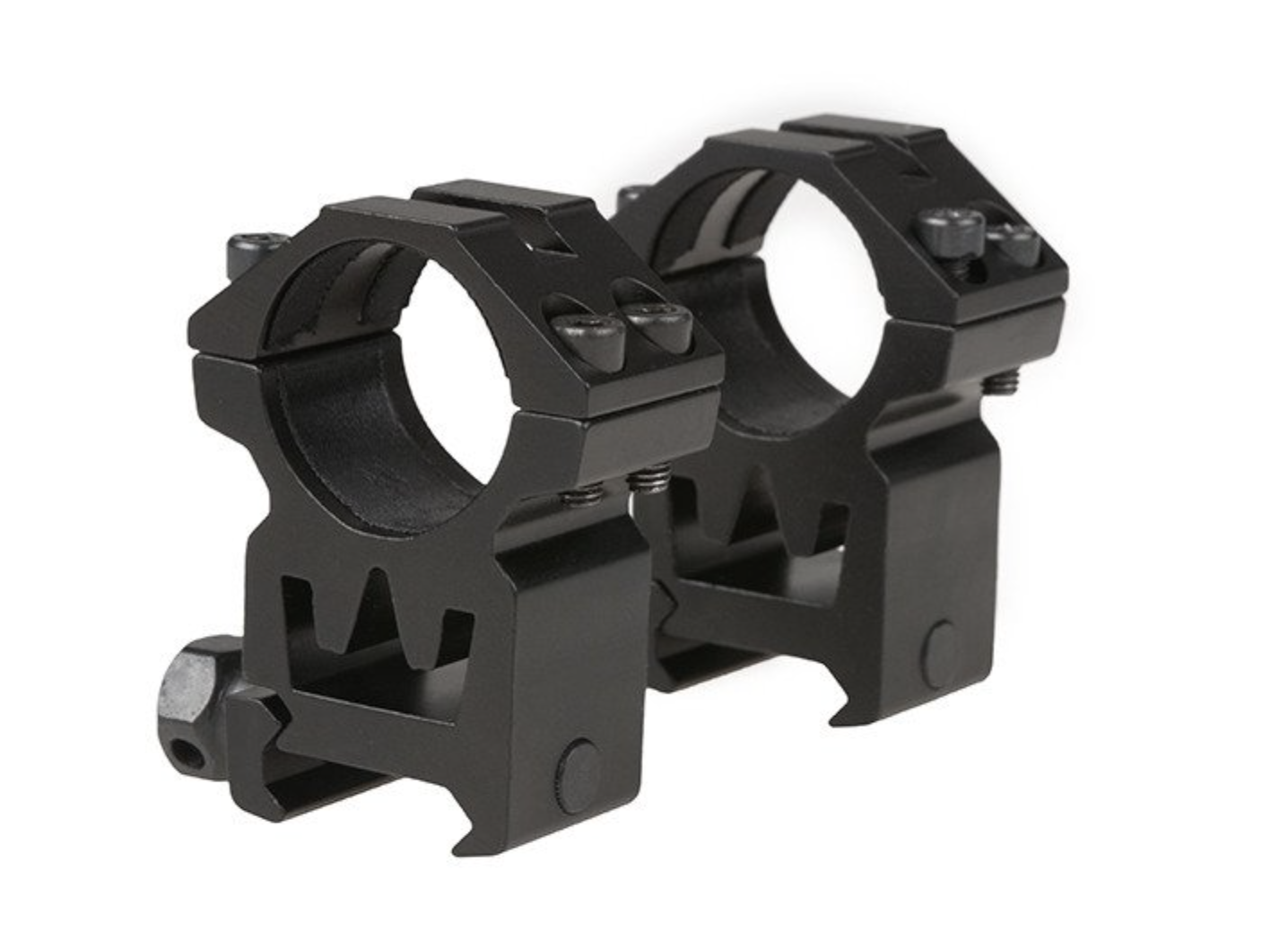 Theta Optics Two-Part 25 mm Scope Mount Rings (High). - Airsoftshop
