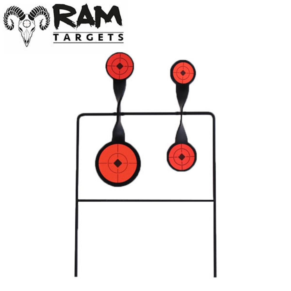 RAM Double Spinner Target. - Airsoftshop Belgique
