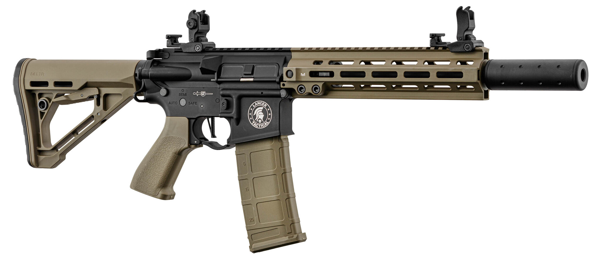 Lancer Tactical Blazer 10" M-LOK Proline (Dual Tone). - Airsoftshop