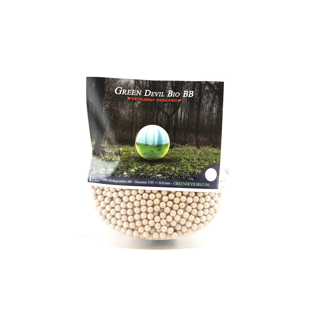 Green Devil Bio BB 0,25g (4000rds). - Airsoftshop Belgium