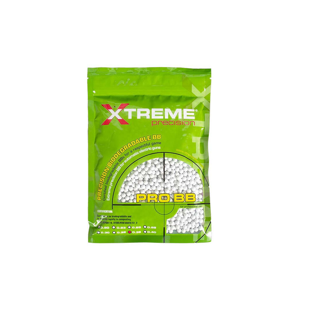 Xtreme Precision Bio BB 0,36g 700g (White) - Airsoftshop